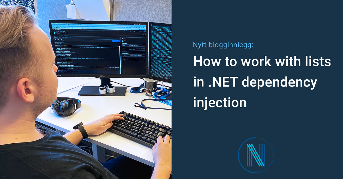 How to work with lists in .NET dependency injection