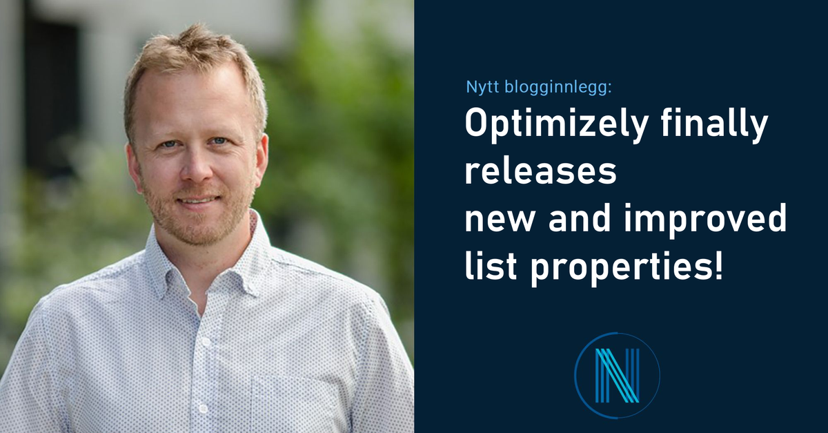Optimizely finally releases new and improved list properties!