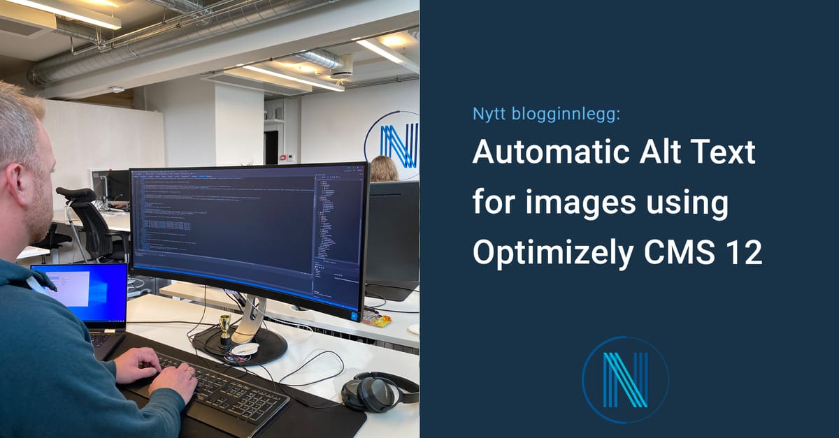 Automatic Alt Text for images using Optimizely CMS 12