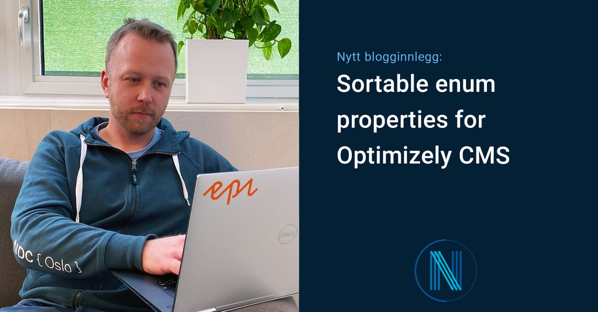 Sortable enum properties for Optimizely CMS
