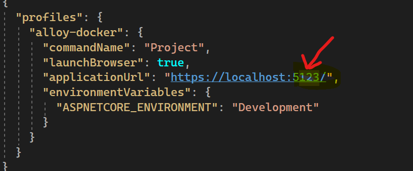 How to change port number for a .NET Core project using IIS Express